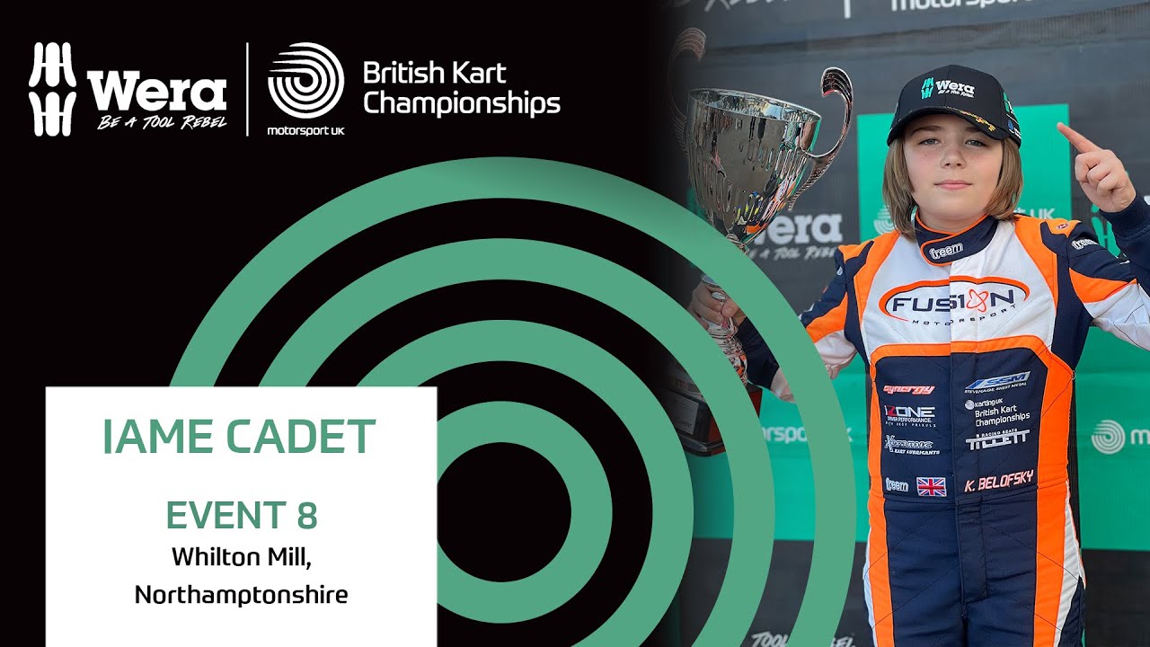 Belofsky the brave! IAME Cadet - Whilton Mill battle! I Wera Tools ...