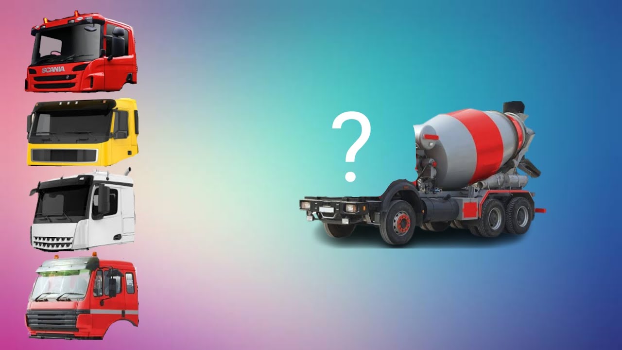 MENEBAK GAMBAR DENGAN BENAR!! MENCARI KEPALA MOBIL TRUCK MOLEN DENGAN ...