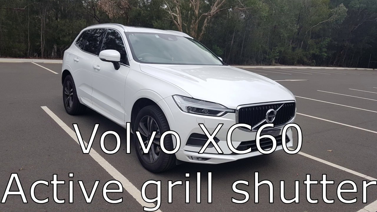 Volvo XC60 Active grill shutter - YouTube