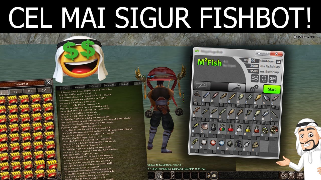 Metin2 RO: ♕ASA DE USOR CU FISHBOT LA JIGSAW!!♕ - YouTube