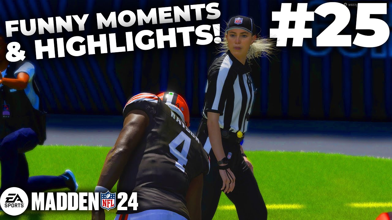 MADDEN 24 FUNNY MOMENTS & HIGHLIGHTS #25! - YouTube