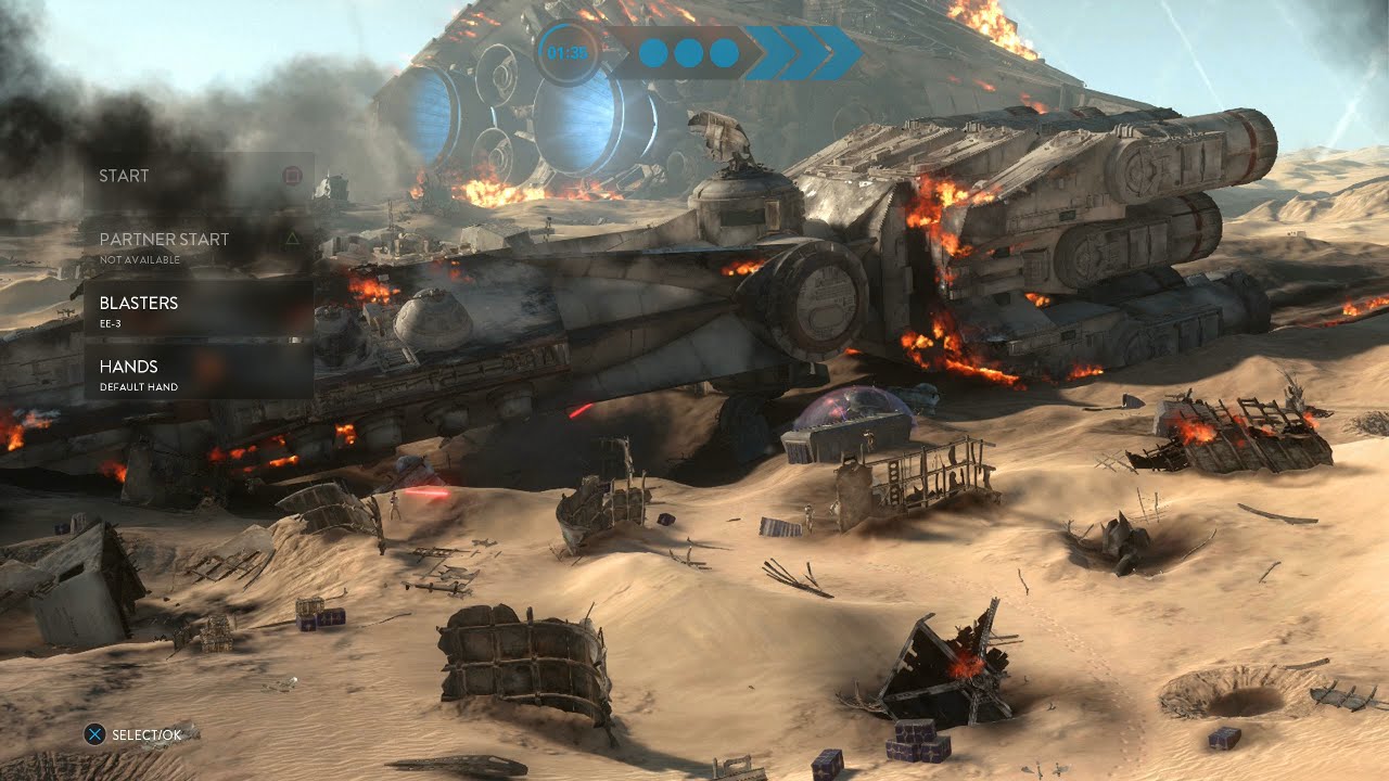 Star Wars Battlefront: Map of Jakku - YouTube