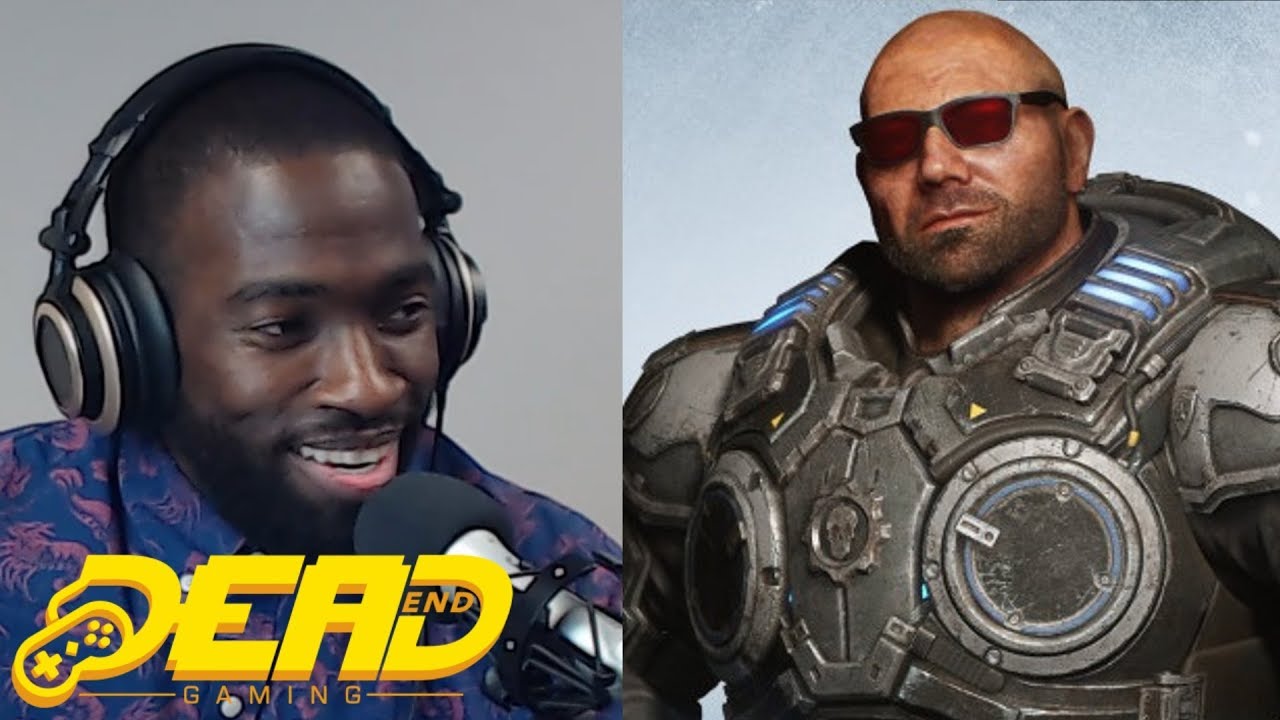 Dave Bautista Bombs His Way to Gears 5 - YouTube