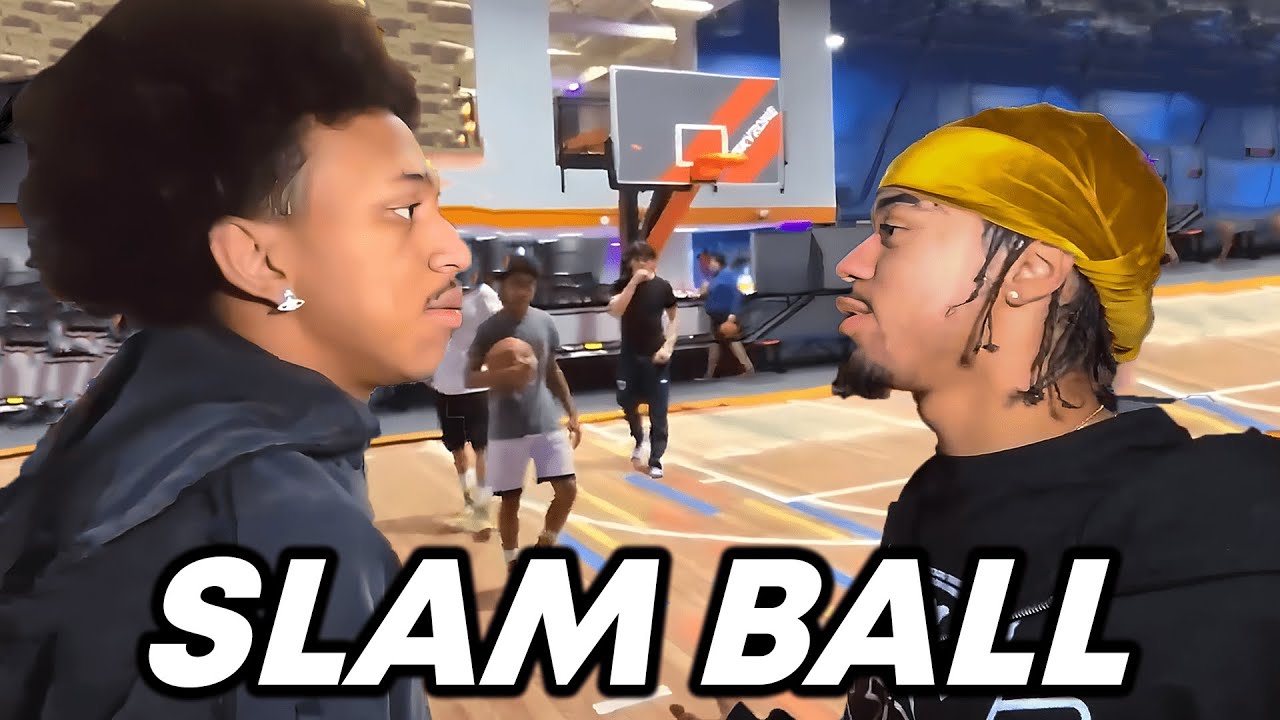 Yugi, Arky, & FaZe G LEAGUE Play TRAMPOLINE Basketball - YouTube