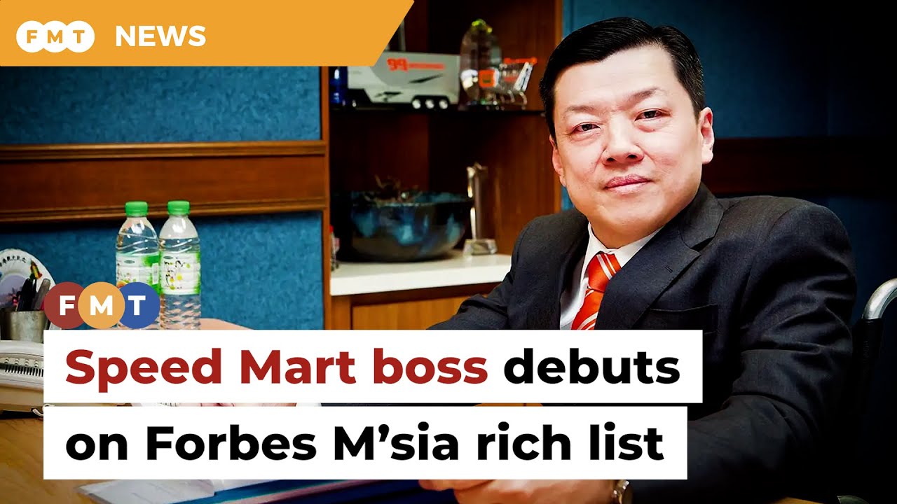 Speed Mart boss debuts on Forbes Malaysia’s rich list - YouTube