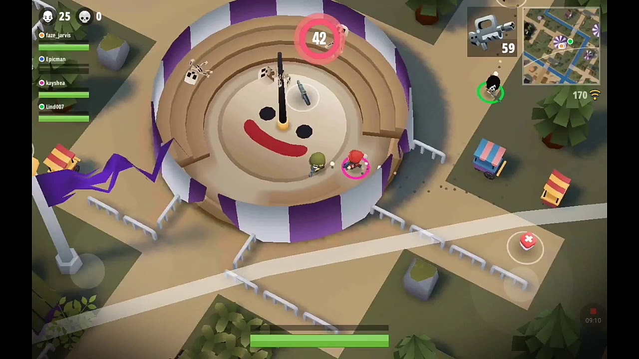 Playing battleland (part two winning!!) - YouTube