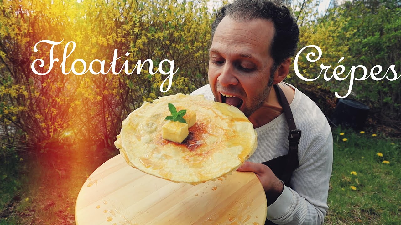 Floating Crépes Recepie 🥞-Julien Food - YouTube