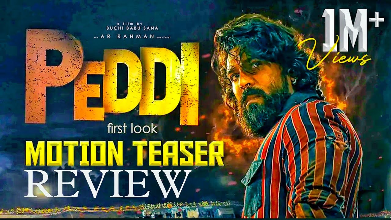Peddi First Look Review By @MovieloverML007 |Ram Charan |Peddi Review ...