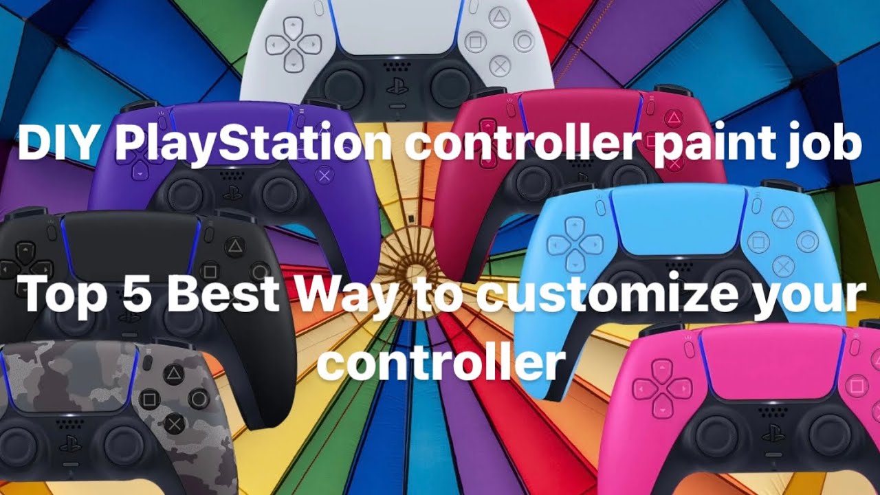 Customizing PlayStation controller(2024) - YouTube