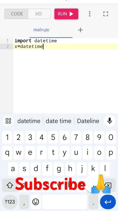 #python program to print date and time#shorts#pythonprogramming#coding ...