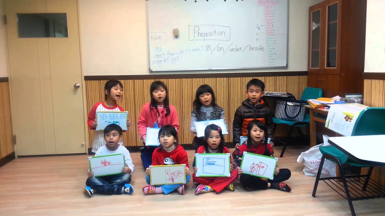 Preposition Song - YouTube