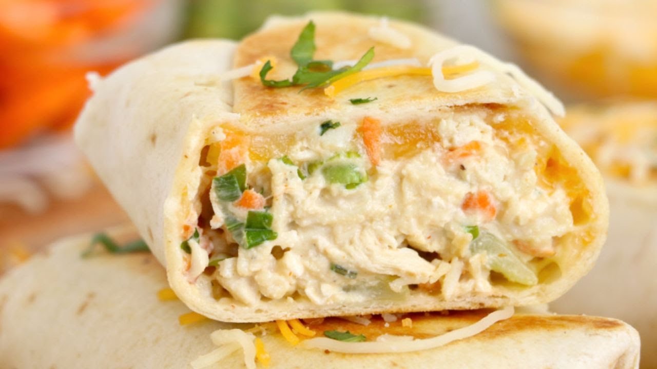 The Perfect Chicken Wrap That Never Gets Boring - YouTube