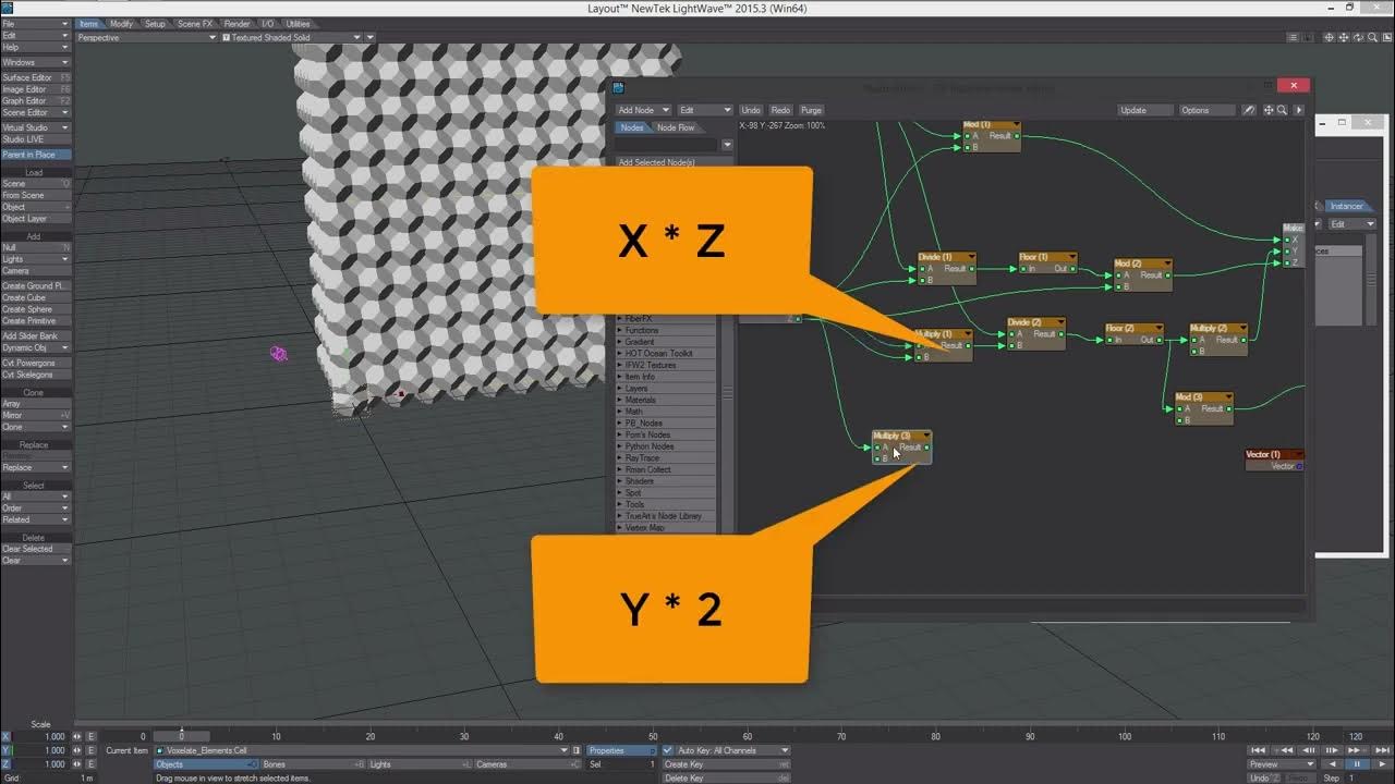 Lightwave 3D Voxelate Lightwave 3D Tutorial by Bryphi - YouTube