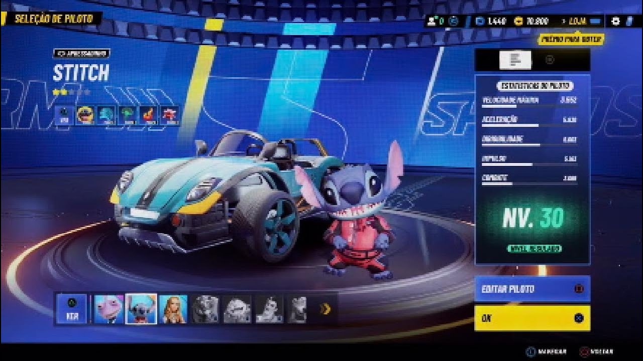 Online Race Stitch - Disney SpeedStorm - YouTube