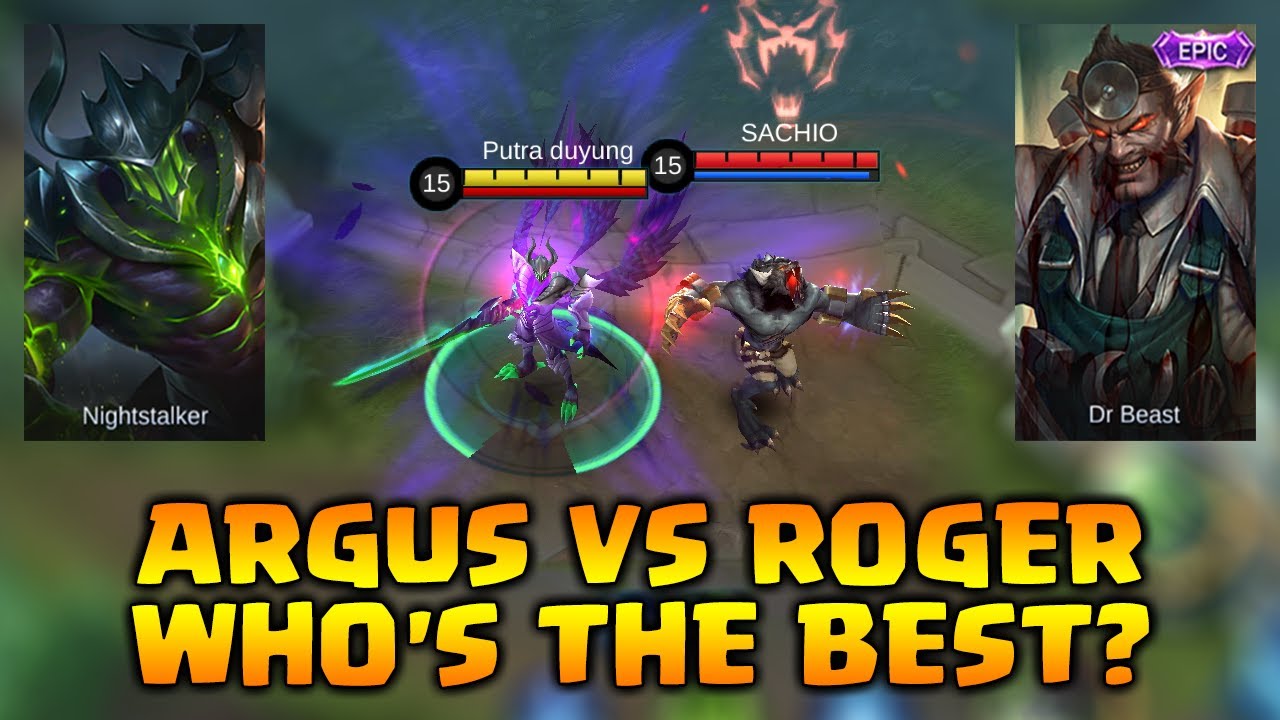 Argus Vs Roger - Siapa Fighter Terkuat?! - YouTube
