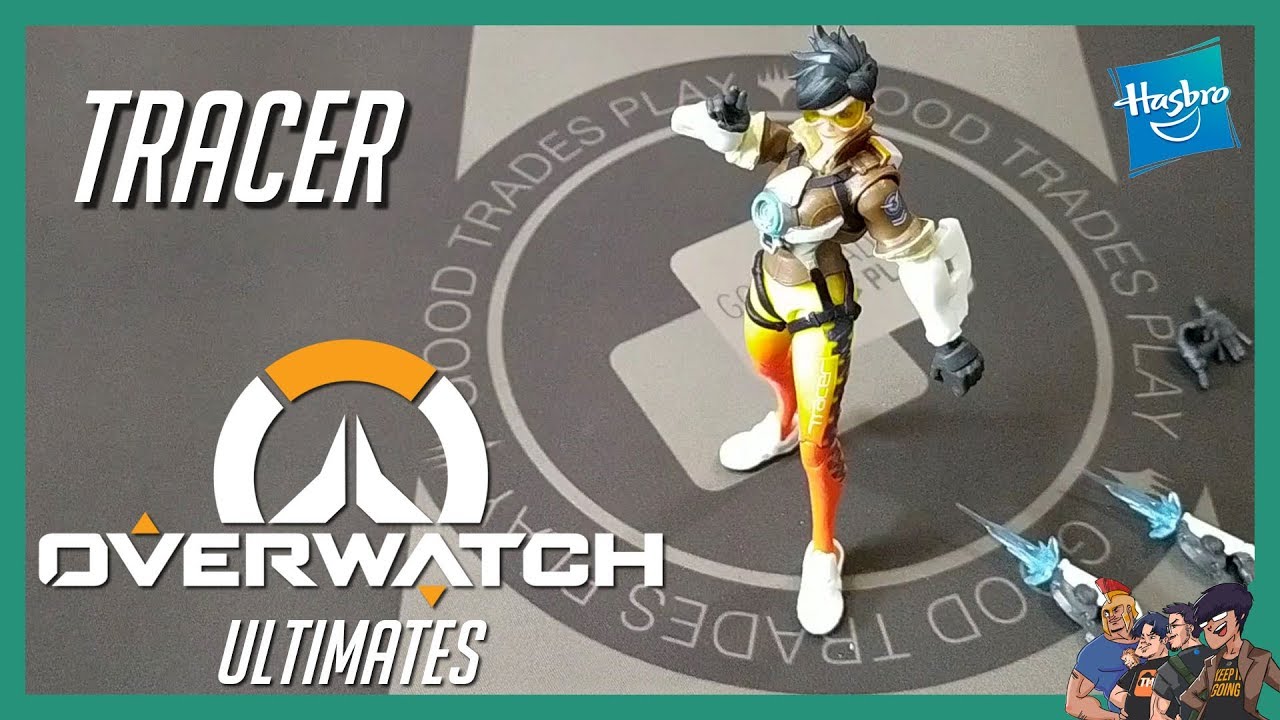 Hasbro Overwatch Ultimates Tracer Action Figure - YouTube