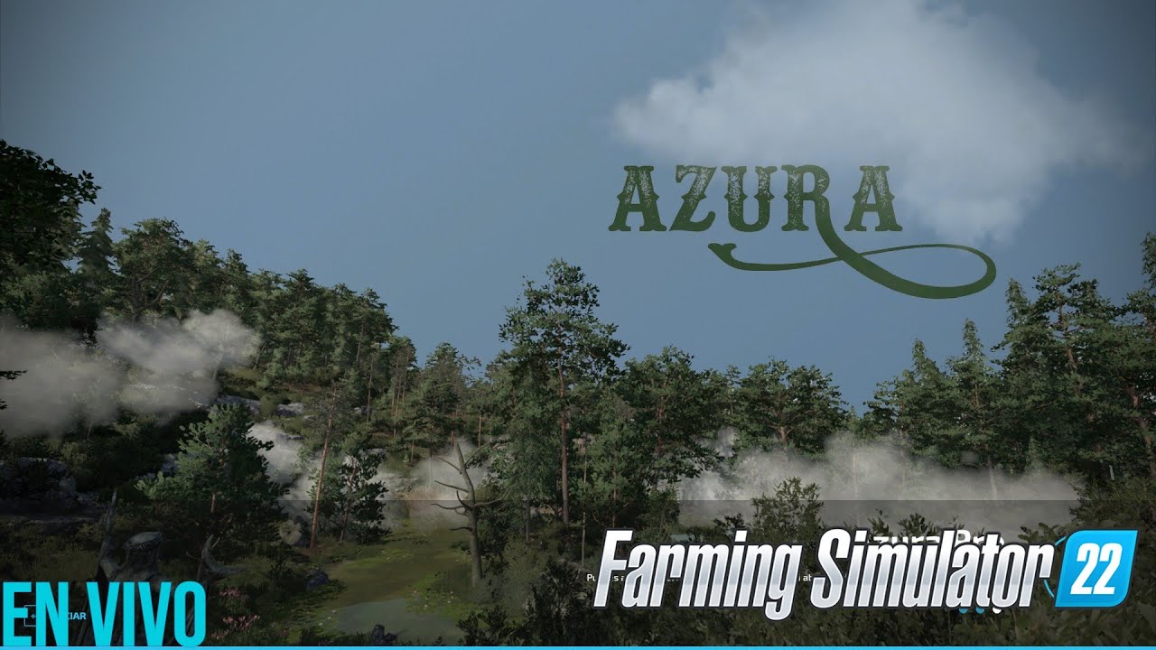 haciendo mineria y forestal en el mapa azura map #capitulo 2 - YouTube