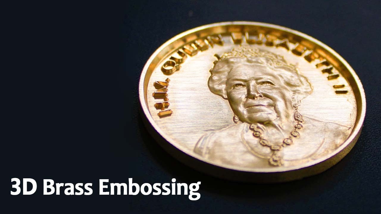 How to Process a 3D Brass Embossing Die by a CNC Machine? # ...
