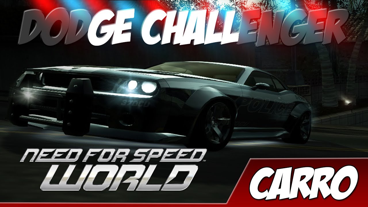 [NFS WORLD] Dodge Challenger Concept Police - YouTube