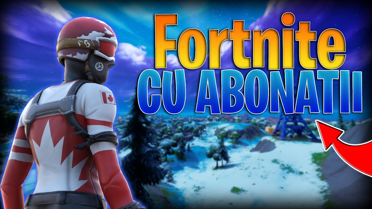 🔴LIVE🔴 FORTNITE ROMANIA JUCAM CU ABONATII | ROAD TO 700 SUBS - YouTube