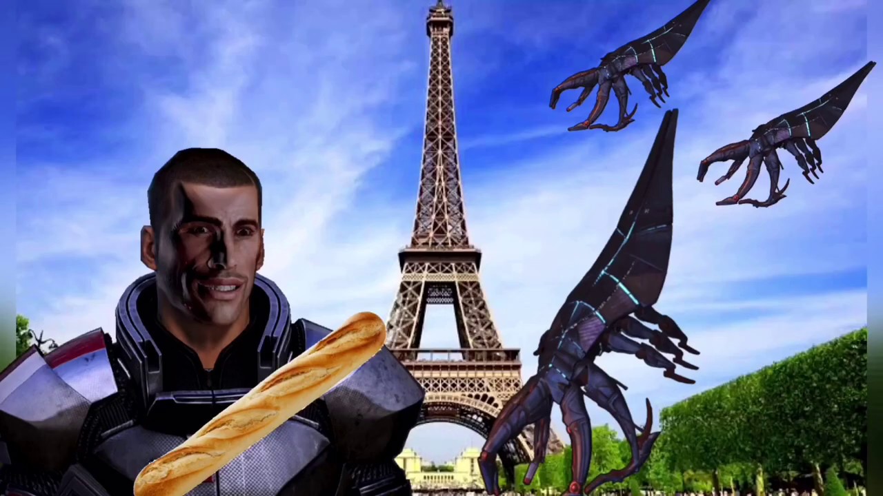 Commander Shepard in France - YouTube