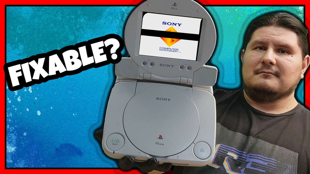 Fixing a Mysterious PS1 LCD Screen Double Image Problem! - YouTube