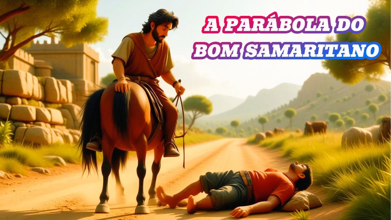 A PARÁBOLA DO BOM SAMARITANO - História infantil #históriainfantil # ...