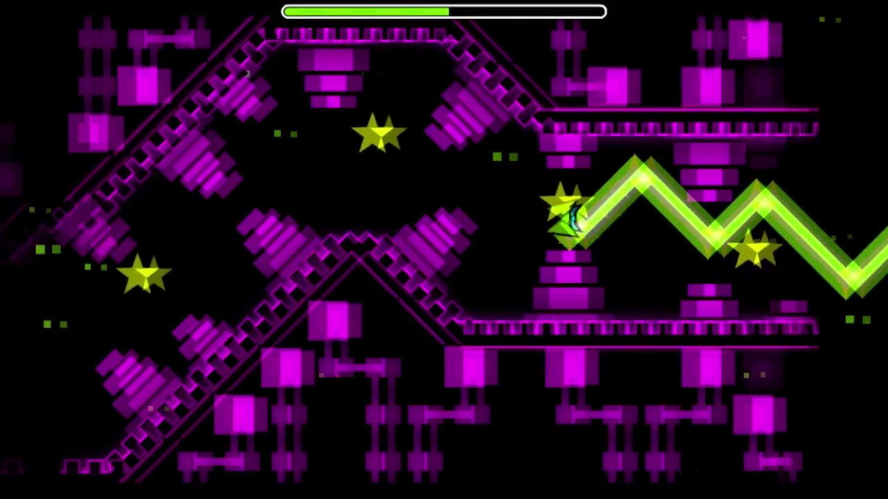 geometry dash tiny tunes 100% - YouTube