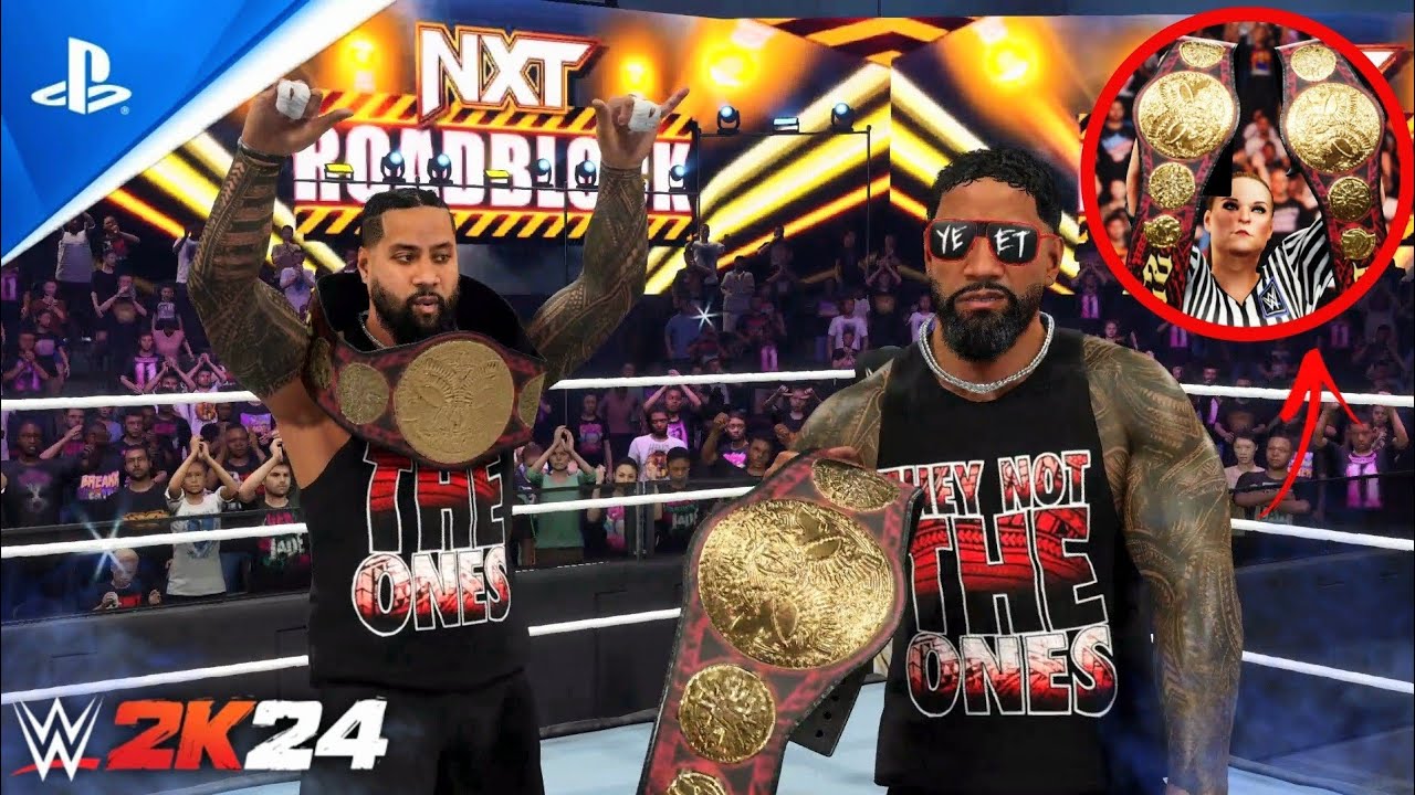 The Usos Reunion Entrance w/ THE USO'S 662-Day Signature Series Tag ...