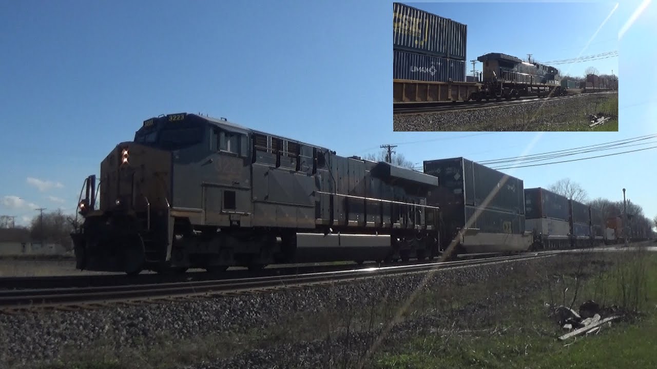 April 21st, 2022 - Madison Ohio - 227 WELLS!! Longest Intermodal Train ...