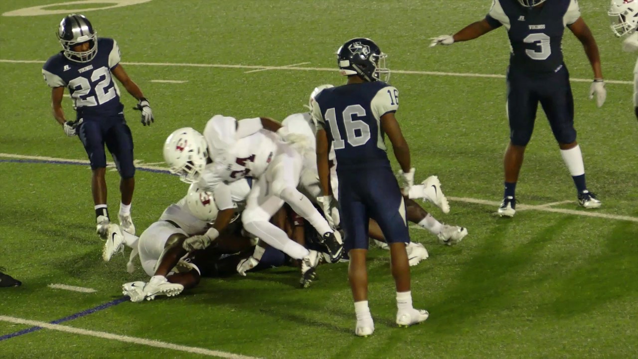 Ennis High School Football vs Bryan 2016 - YouTube