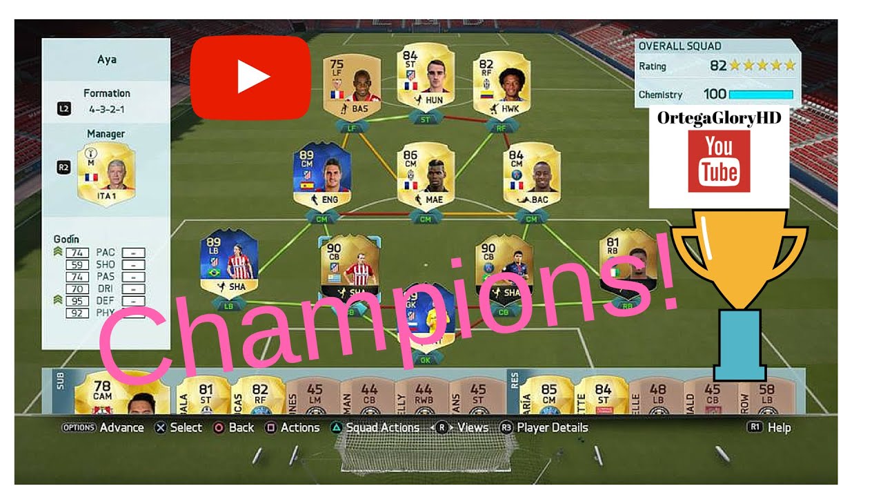 FIFA 16 FUT!!! Champions Shield Champions!! - YouTube