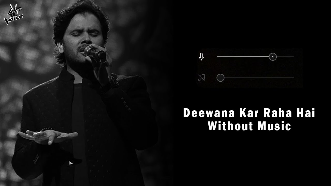 Deewana Kar Raha Hai (Without Music Vocals Only) | Javed Ali | Raaz 3 ...