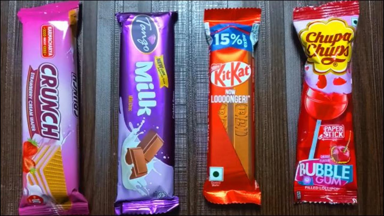Satisfying Video Unboxing GIANT Rainbow ColourFull Chocolate Candy with ...