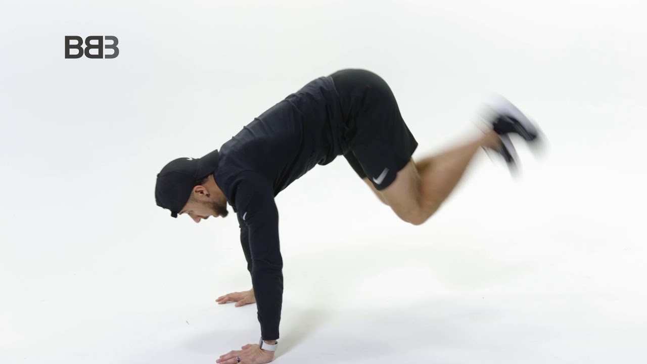 Hand Release Push Up With Donkey Kicks - YouTube