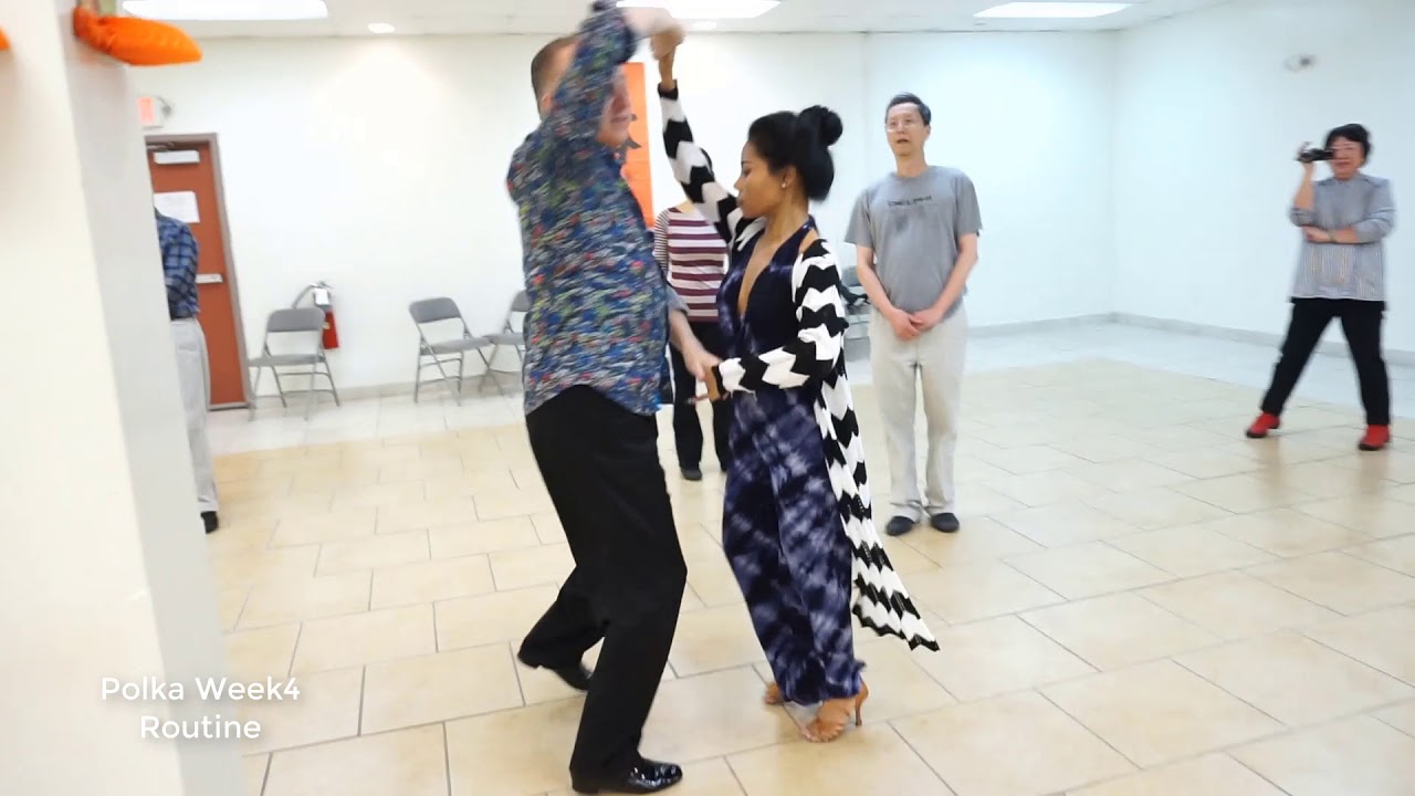 Polka Dance Week4 Routine - YouTube