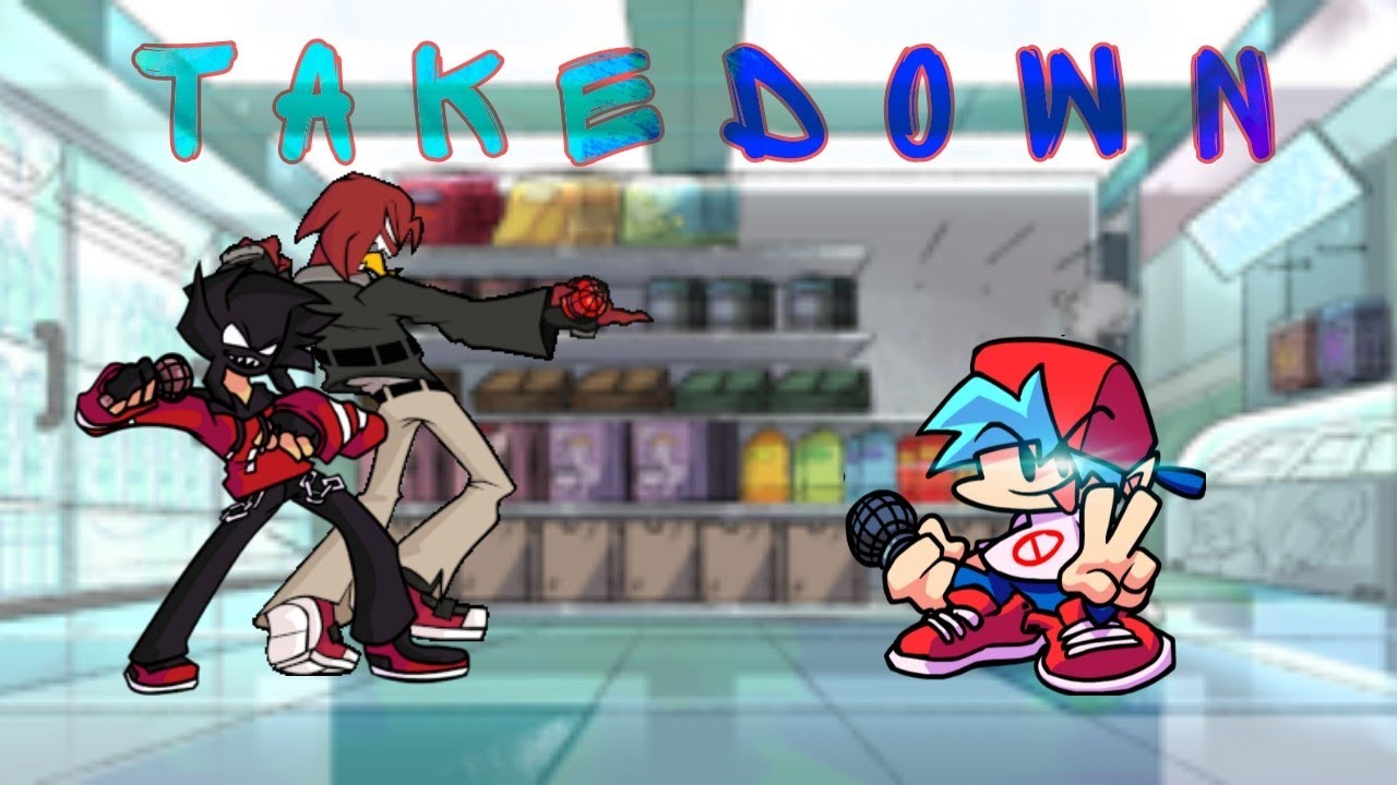 Friday Night Funkin'.This is Takedown - Aldryx and Agoti VS Boyfriend ...