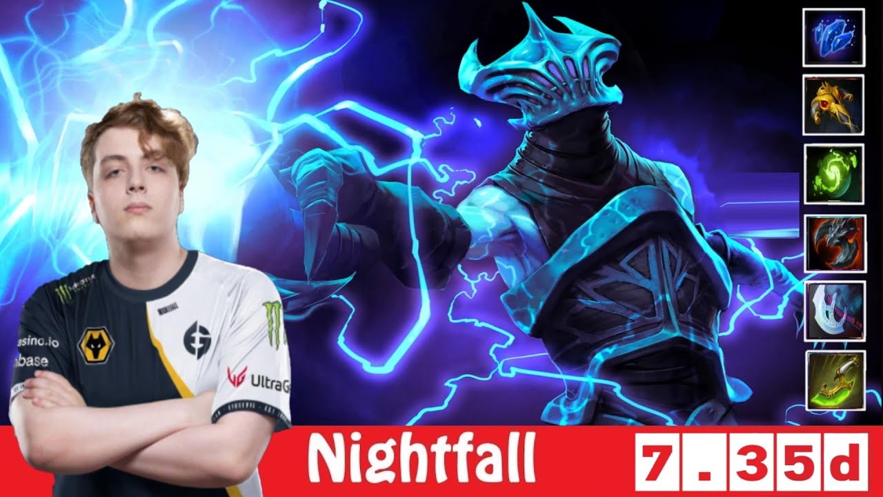 [DOTA 2] Nightfall the RAZOR [OFFLANE] [7.35d] - YouTube