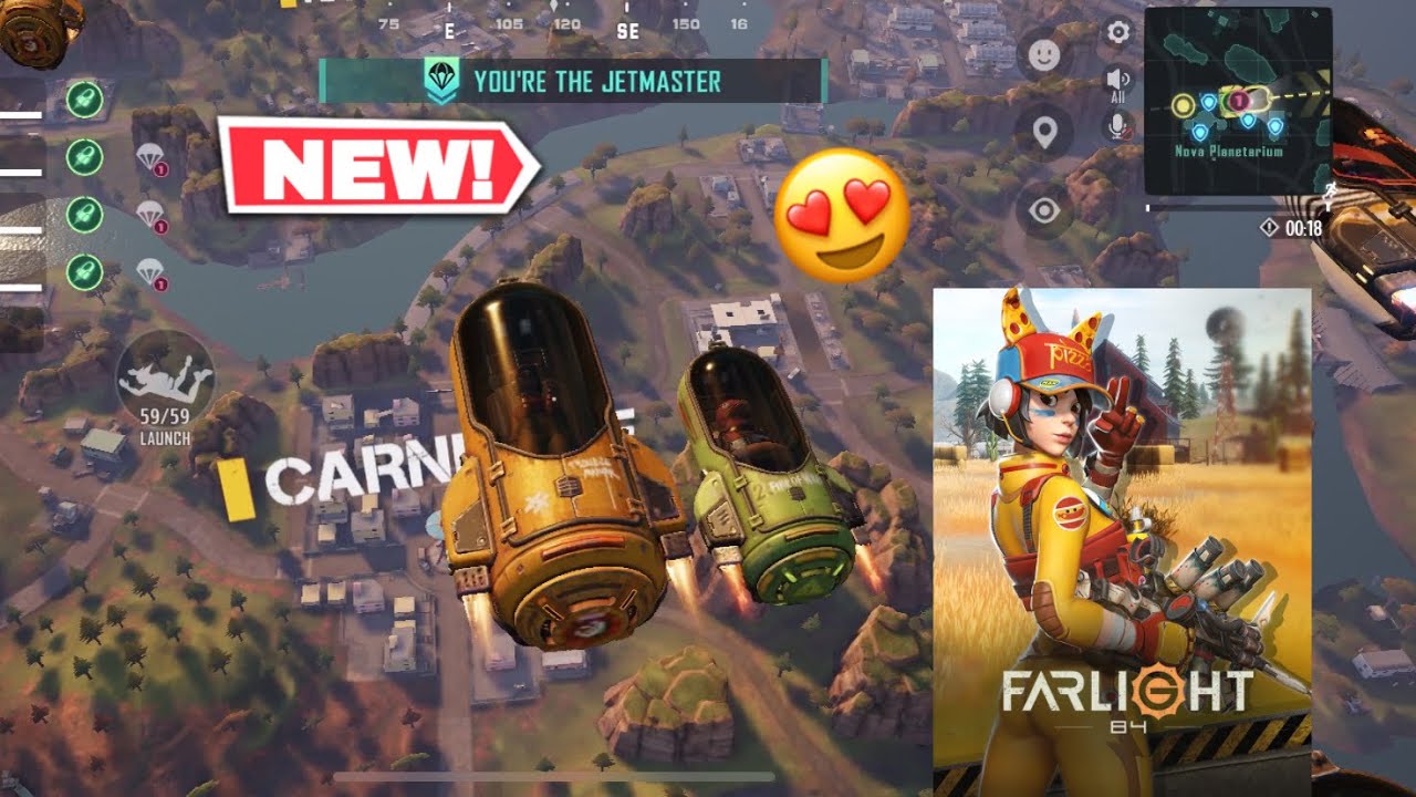New Mobile Battle Royale just released | Farlight 84 First look and ...