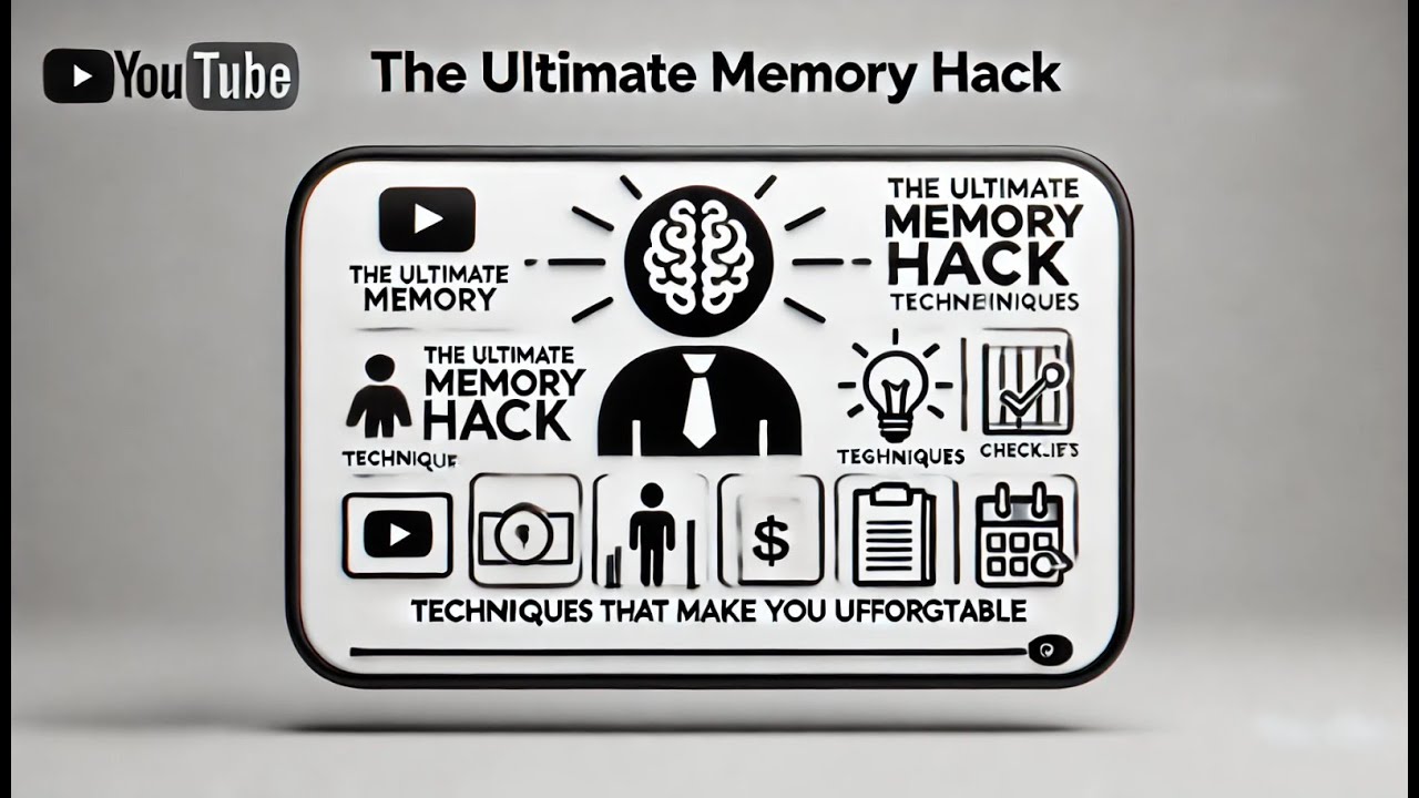 The Ultimate Memory Hack Techniques That Make You Unforgettable - YouTube