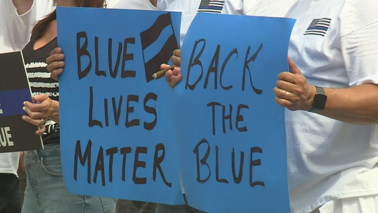 'Back the Blue' rally held in Hartford as General Assembly take up ...