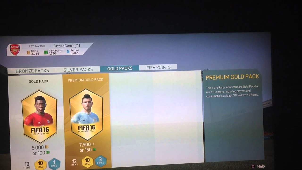 FIFA 16 pack opening! - YouTube