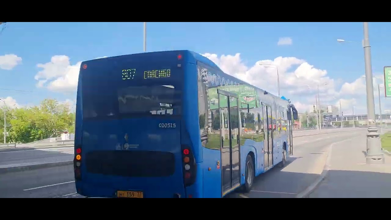Автобус 807 и 329 - YouTube