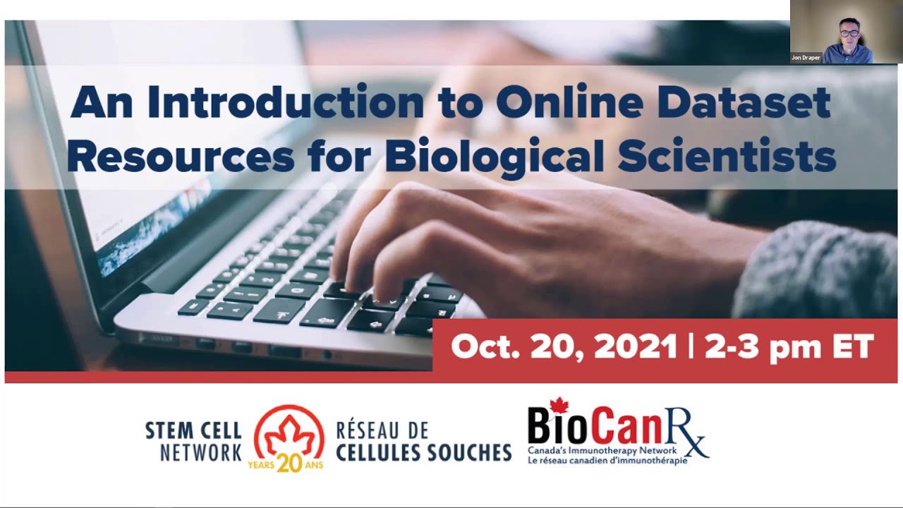 An Introduction to Online Dataset Resources for Biological Scientists ...