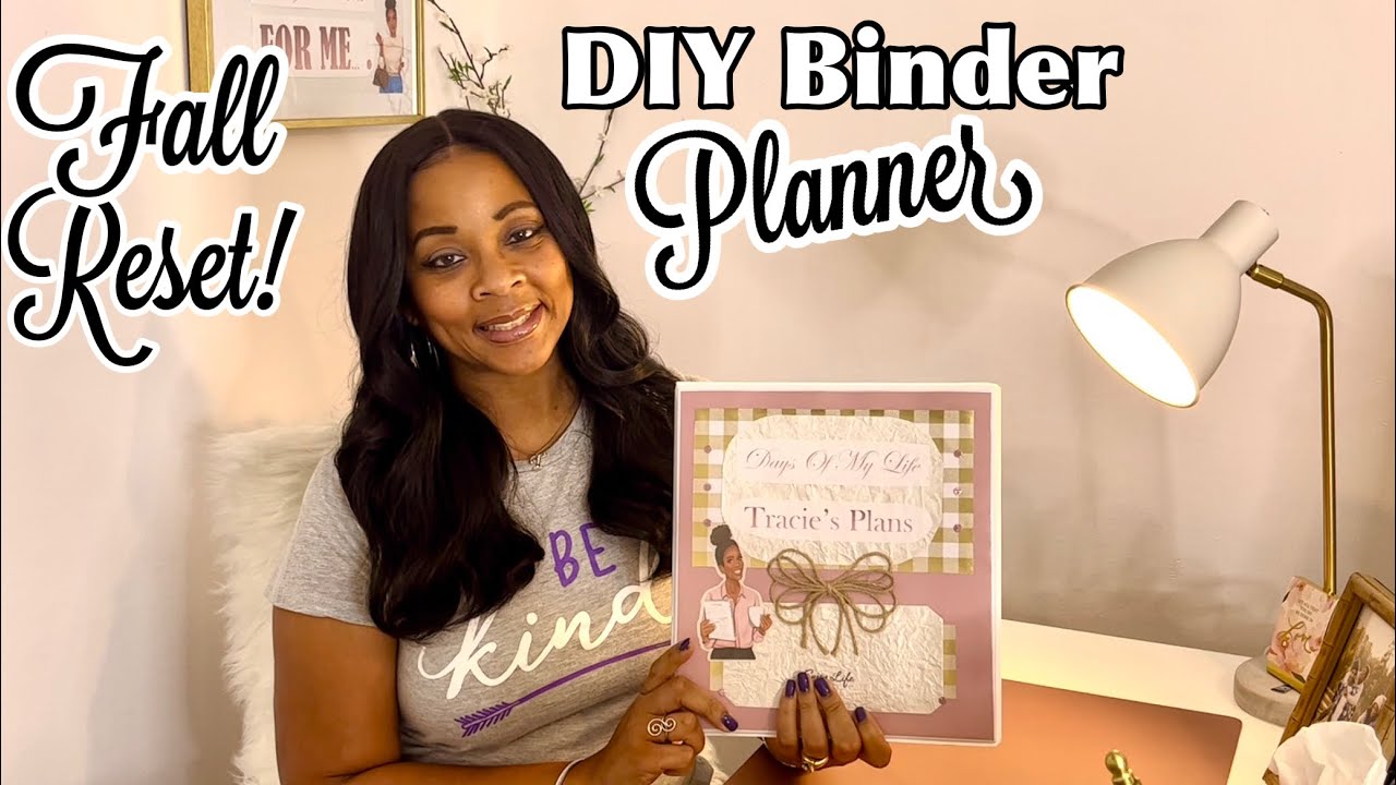 HOW TO MAKE DIY BINDER PLANNER | Fall Reset 2022 | September Reset 2022 ...