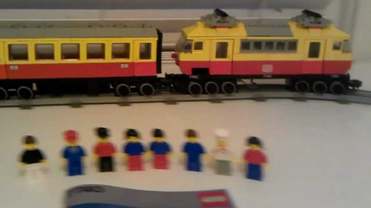 Lego 7740 Inter-City Passenger Train Set - rebuilt from mystery bag ...