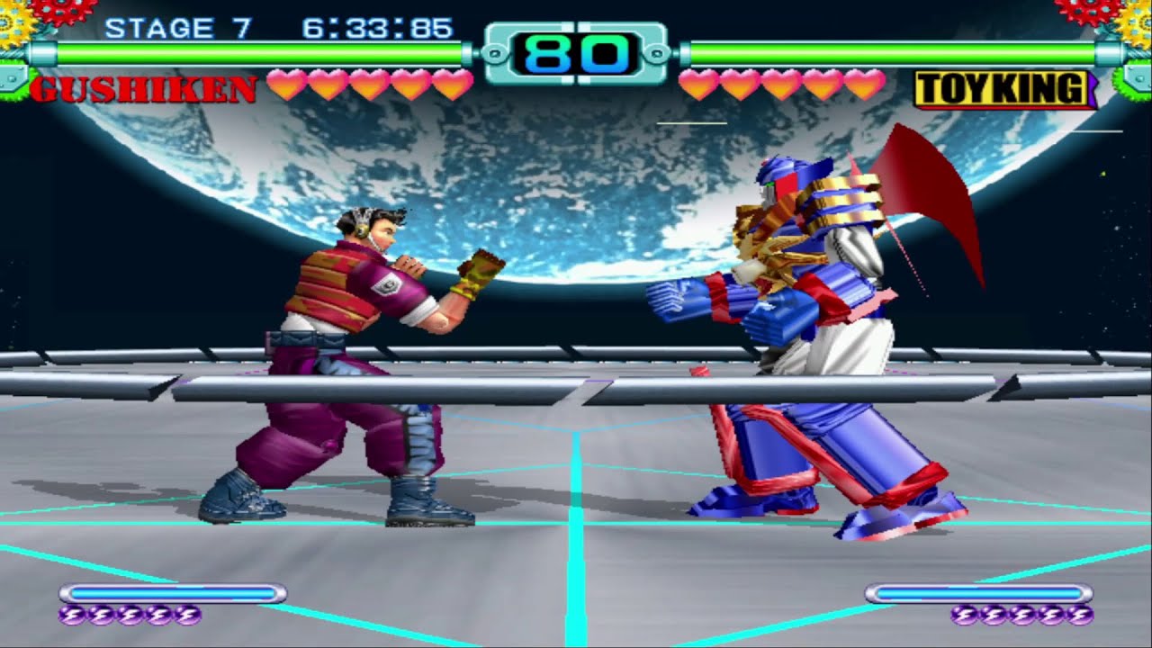 Toy Fighter (Naomi) - Gameplay e final Gushiken (Jogo diferente e bem ...