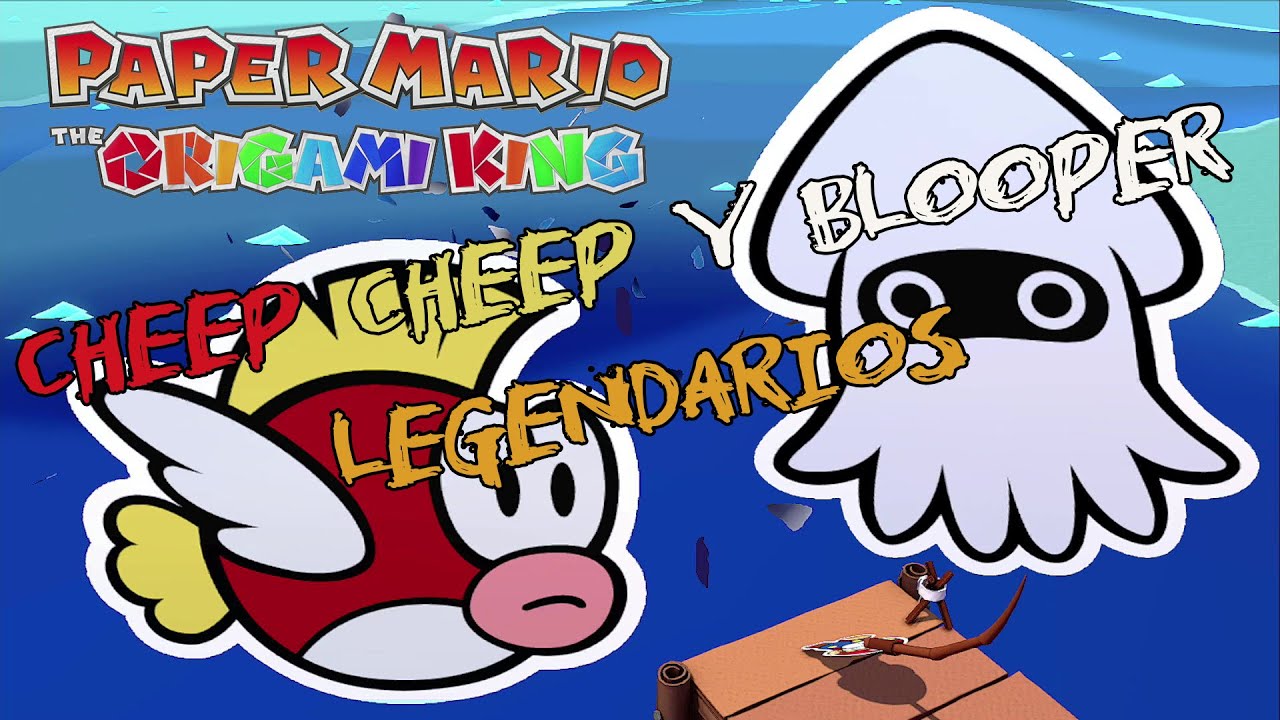 Unveiling the Secrets of Mario Origami's Legendary Cheep Cheep – easy ...