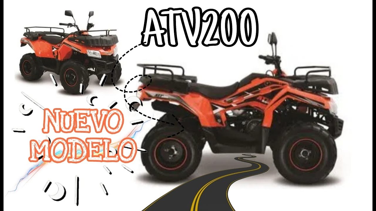 Nueva atv o cuatrimoto itálika 200 modelo 2021 - YouTube