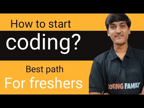 How to start coding Best path for freshers - YouTube
